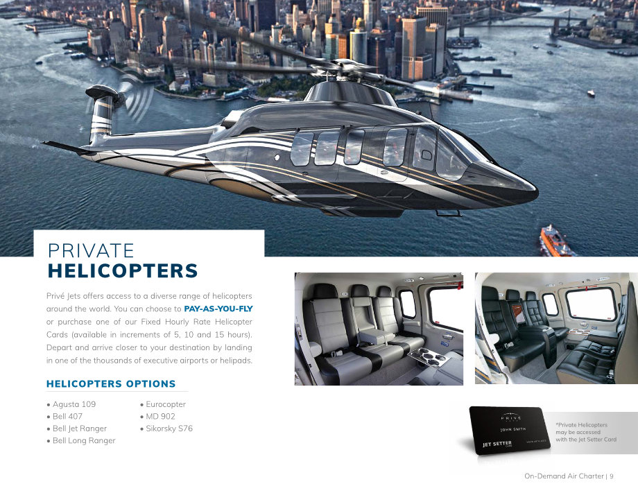 Privé Jets E-Brochure